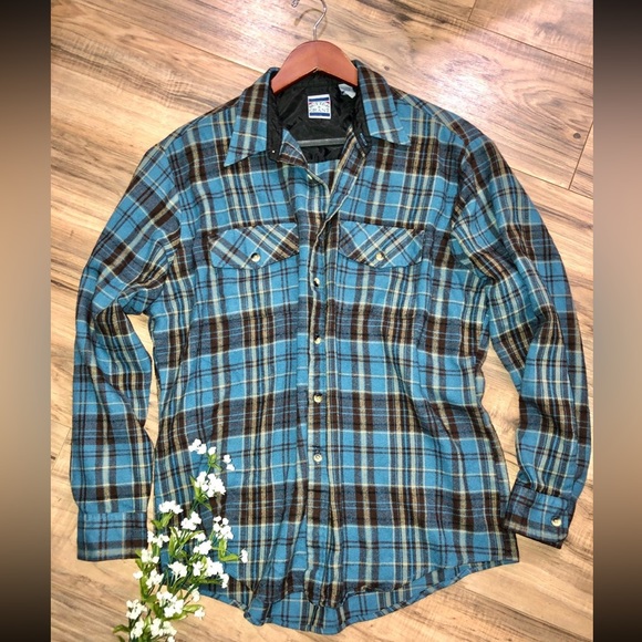 Sutter & Grant | Shirts | Sutter Grant Vintage Flannel Shirt Size L | Poshmark